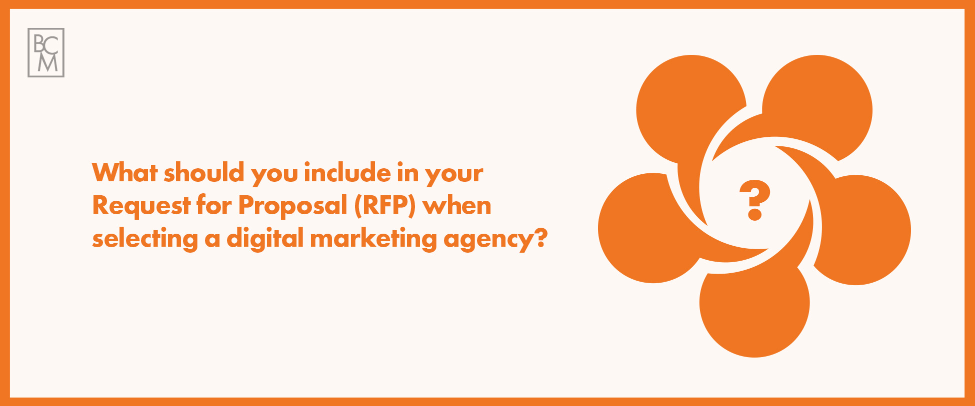 5 Must-Haves for Your Digital Marketing RFP